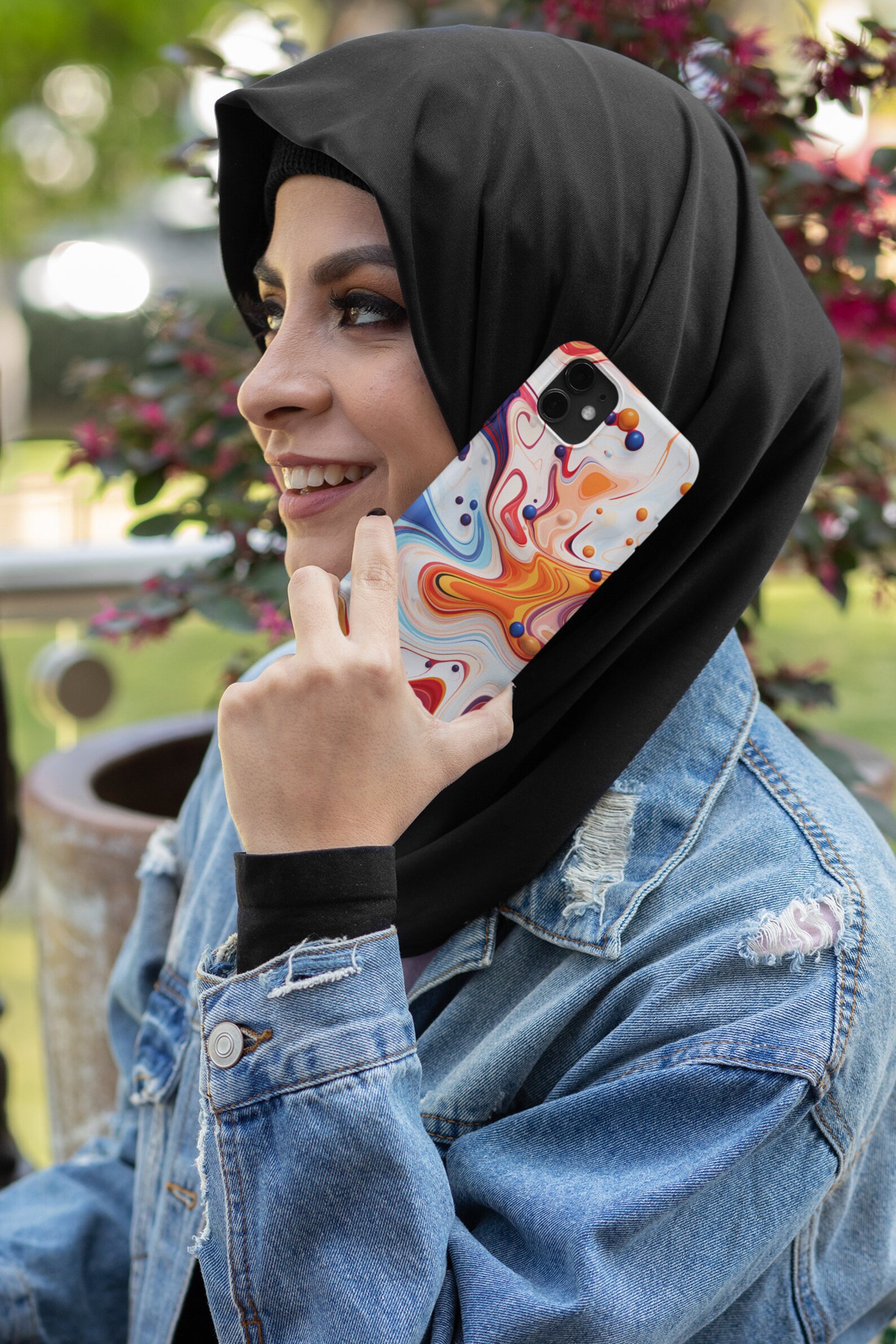 Paint Swirls and Bubble Blisters iPhone Case - Etsy