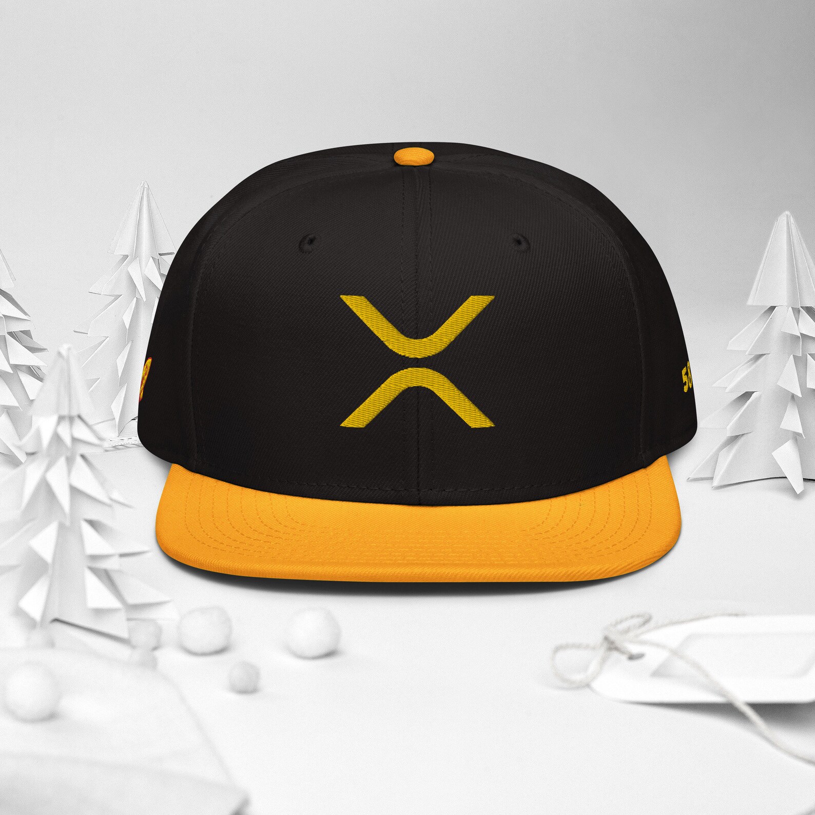 Xrp 589 Rocket Ship Snapback Hat Xrp To The Moon Etsy