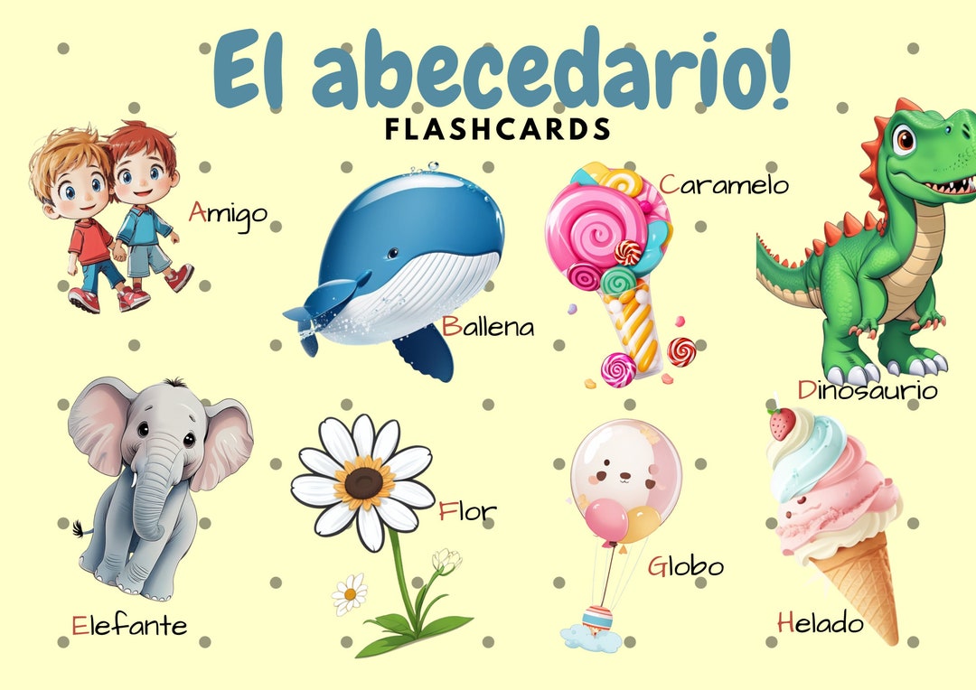 The Alphabeth Interactive Letters to Learn the Alphabet - Etsy