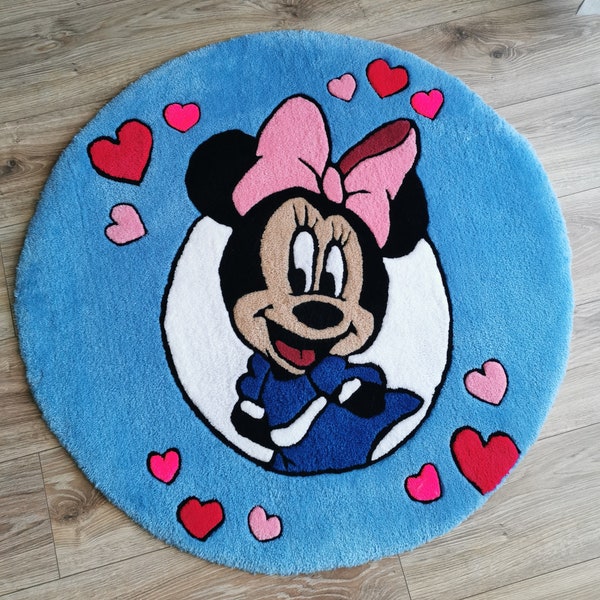 Minnie Mouse Bedroom Rug - Etsy