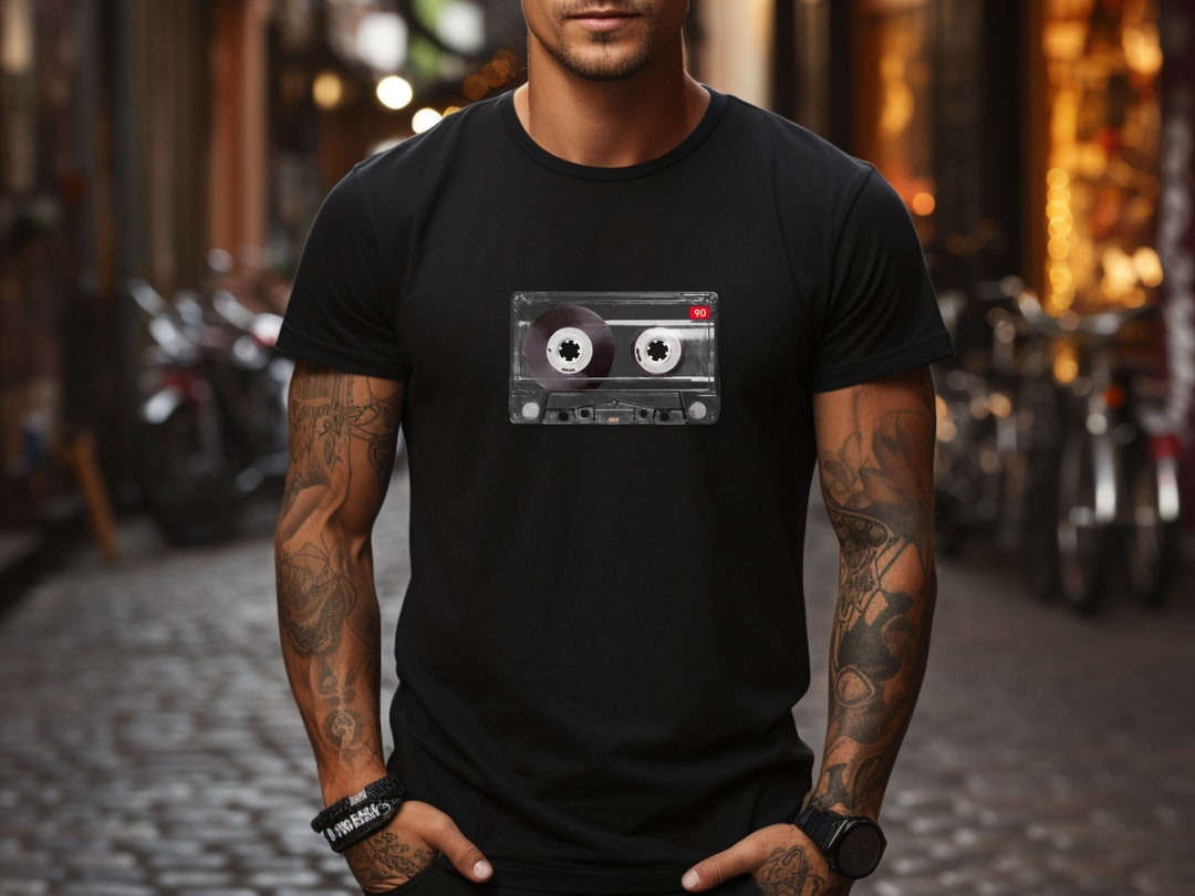 Unisex Cassette Tape Retro Shirt - Dj Shirt Music Lover Gift 80s90s ...