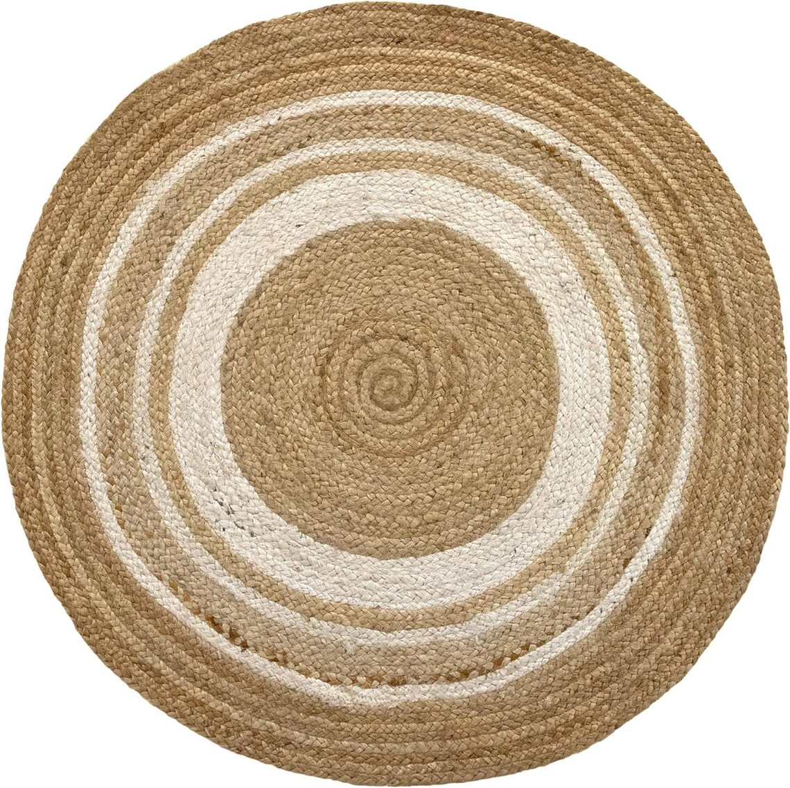 8X8,9X9 Feet Round Rug, Natural Round Rug, Jute Round Rug, Bohemian Rug ...