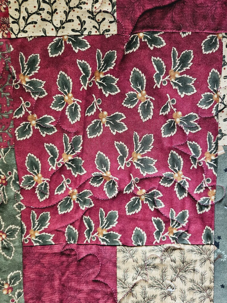 Fall Scattered Cubes Quilt - Etsy