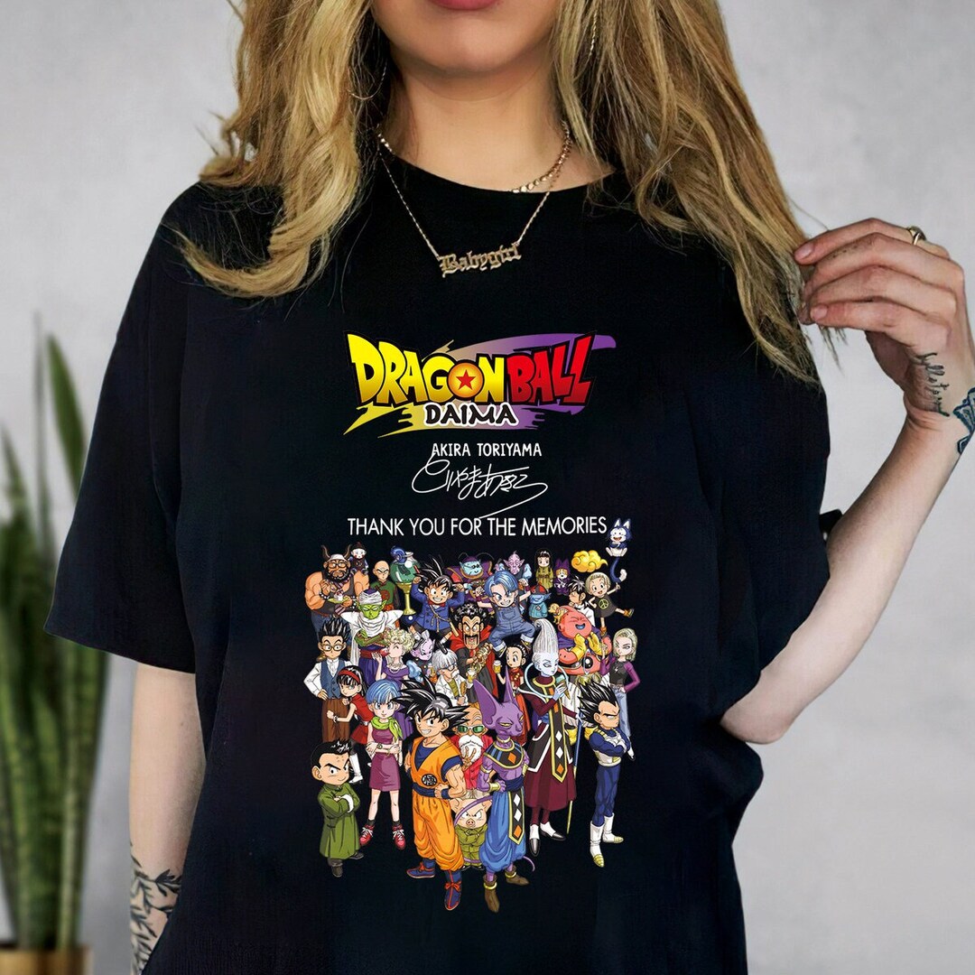 Akira Toriyama Dragon Ball RIP Shirt, Akira Toriyama RIP, 40 Years 1984 ...