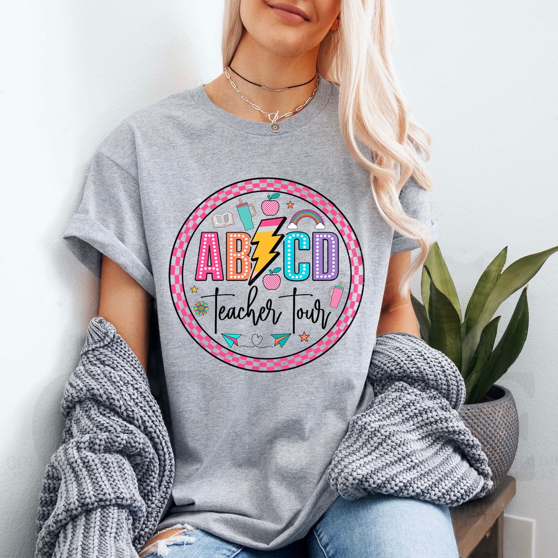 ABCD Teacher Tour Png, Back to School Png, Teacher Appreciation Png ...