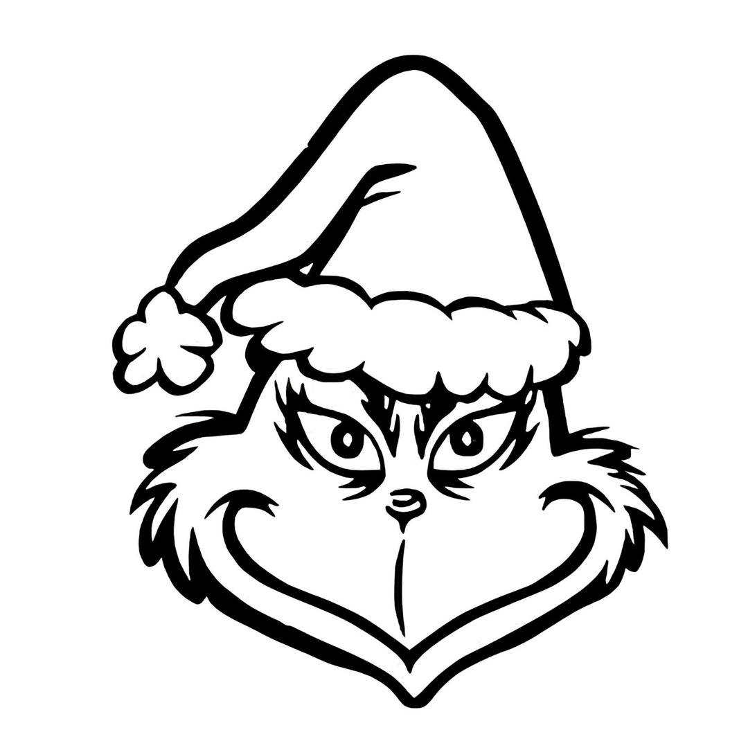 Grinch Face Svg Png Cricut Grinch Face Svg Navidad Svg Etsy España