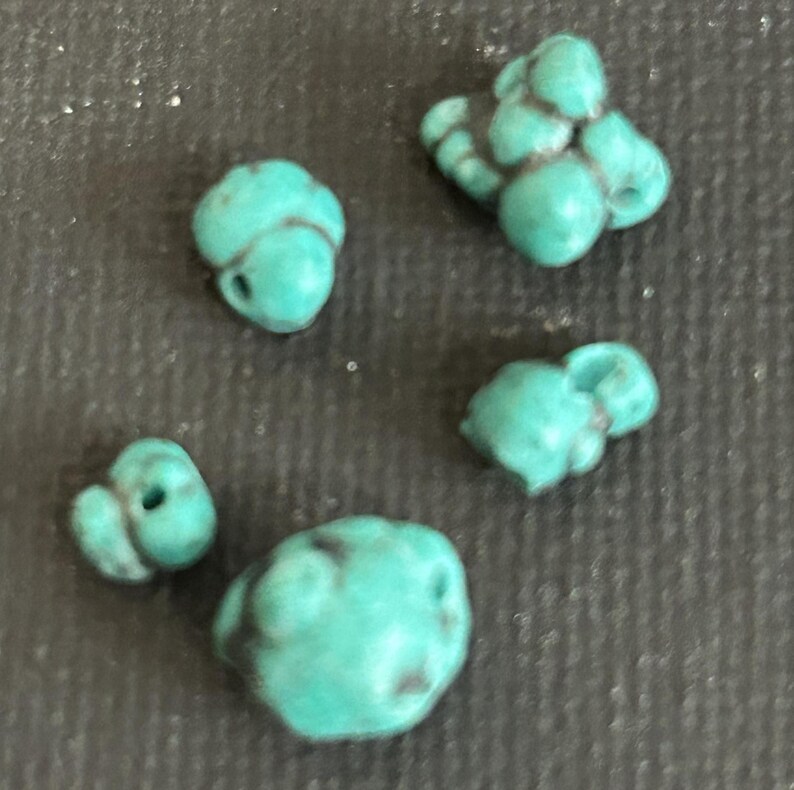 Bag of Howlite (fake Turquoise) Stone Small Beads - Etsy