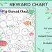 Kids Reward Chart / Simple Underwater Themed Reward Tracker / Daily ...