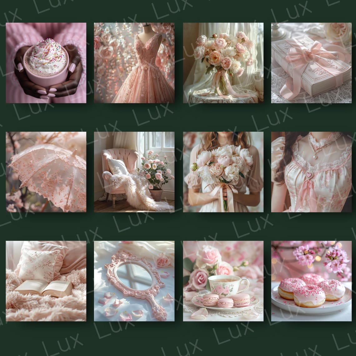 Coquette Aesthetic Stock Photos | Pink Feminine Lifestyle Branding ...