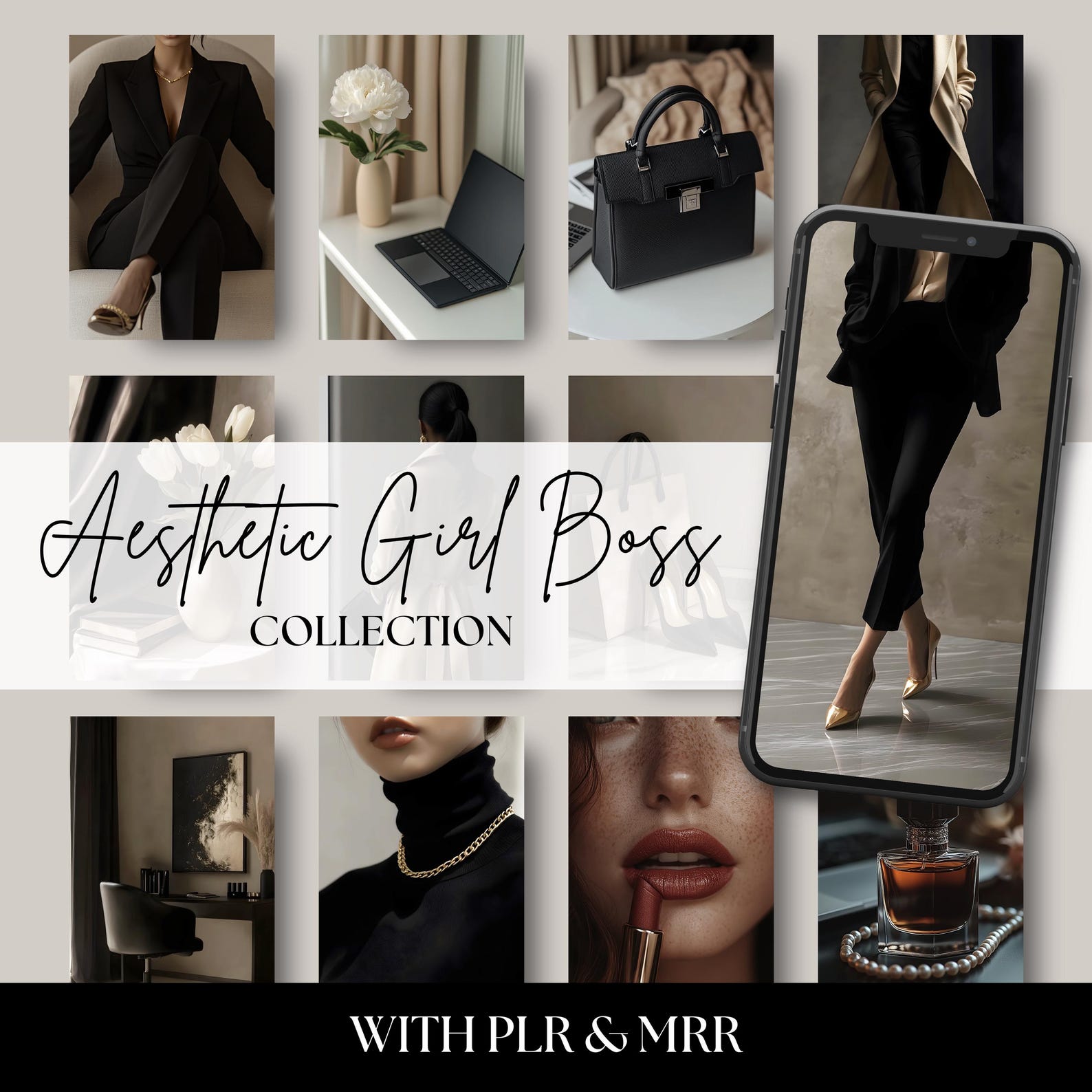 45 Aesthetic Faceless Marketing Stock Images | Master Resell Rights ...