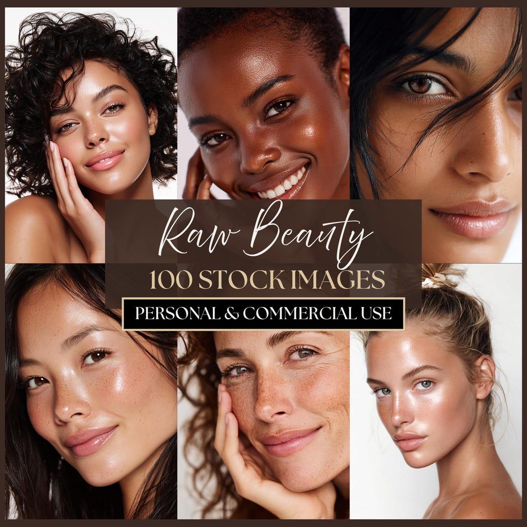Natural Skin Stock Photos | Diverse Editorial Portraits | Raw Beauty ...