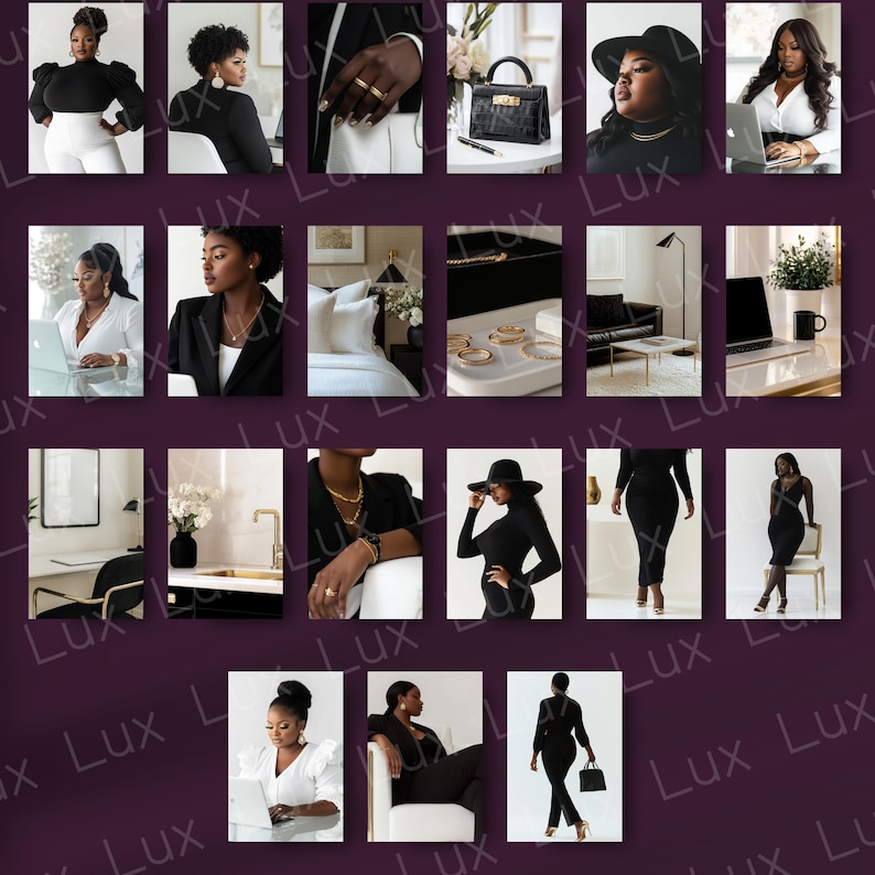 Plus Size Melanin Lifestyle Stock Photos | Inclusive Branding Images ...