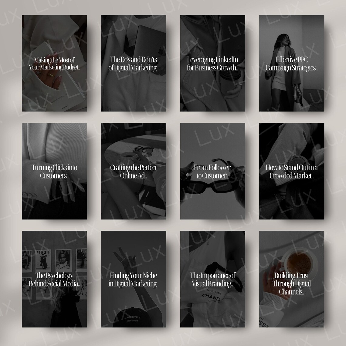 60 Modern Instagram Reel Covers Instagram Reel Covers MRR Canva Reel ...