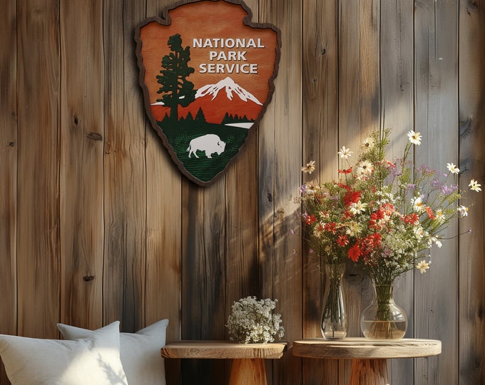 National Park 3D Wood Sign - Etsy