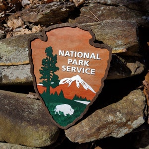 National Park Service Arrowhead Personalized NPS Inspired Family Name ...