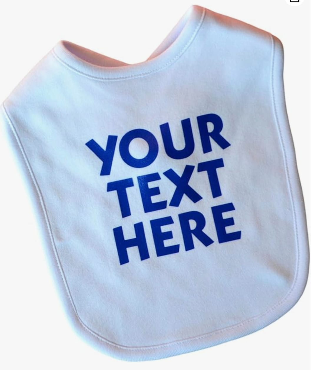 Customized Baby Bib Custom Embroidery With Your Personalized Text and ...