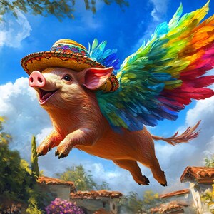 Flying Pig 2025 - Etsy