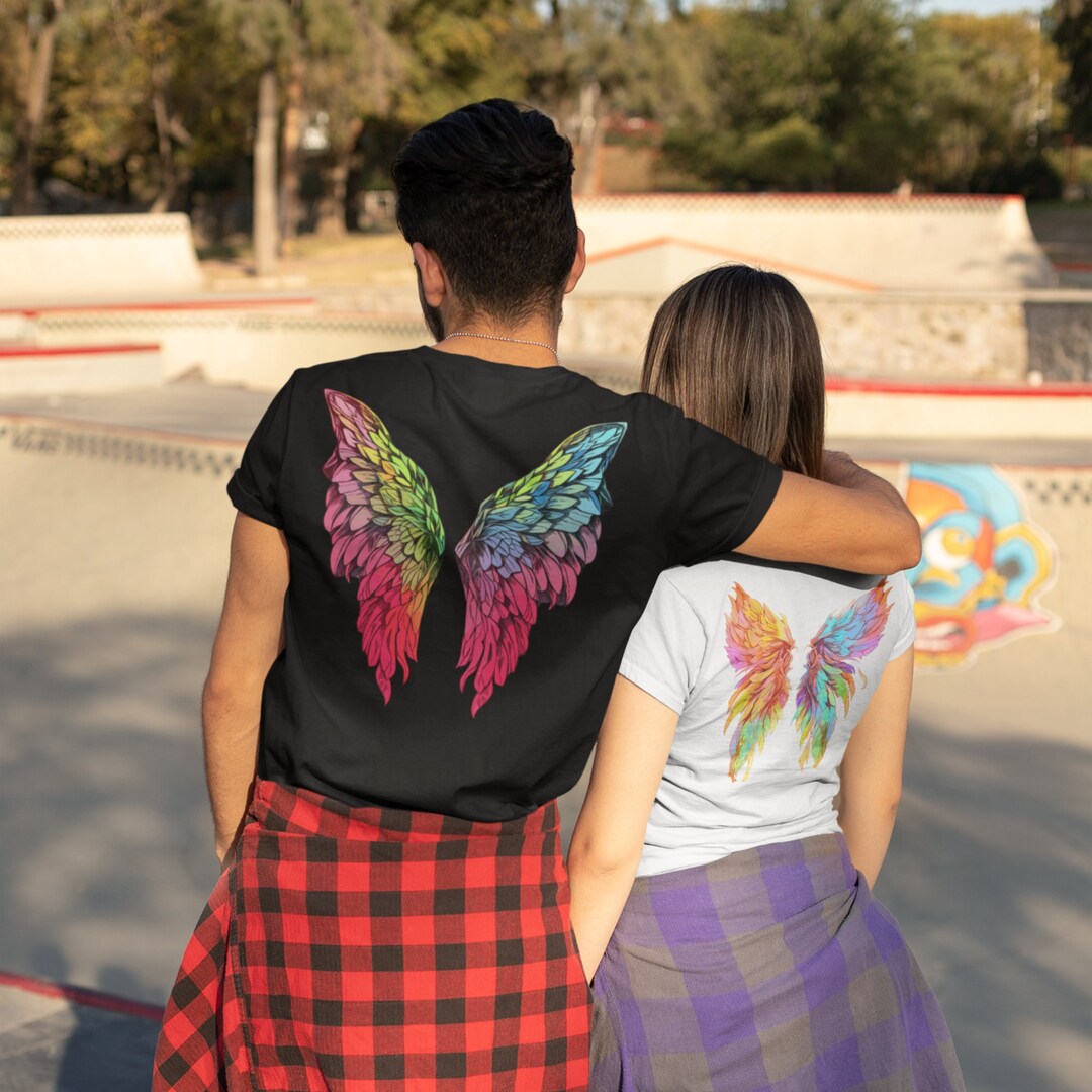 Fairy Wings | Unisex T-shirt | Whimsical Fairy Wings | Flaming Phoenix ...