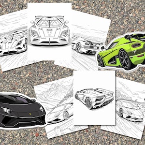 100+ Super Cars Coloring Pages, for Kids and Adults, Supercars, Cars ...