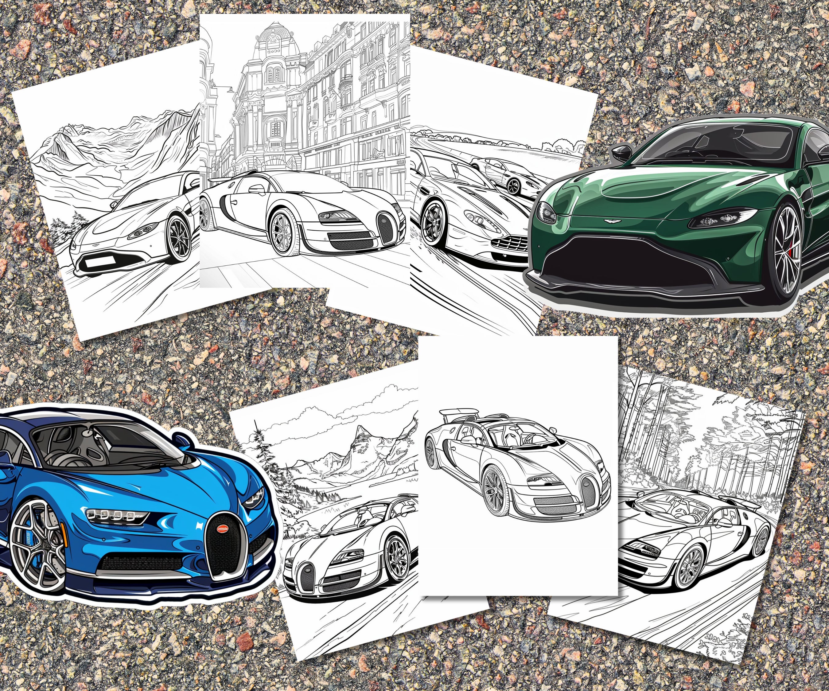 100+ Super Cars Coloring Pages, for Kids and Adults, Supercars, Cars ...