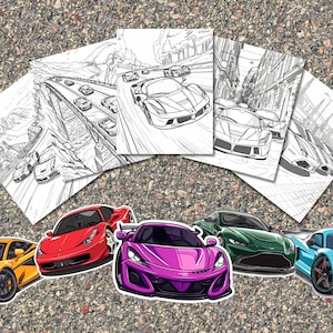 100+ Super Cars Coloring Pages, for Kids and Adults, Supercars, Cars ...