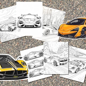 100+ Super Cars Coloring Pages, for Kids and Adults, Supercars, Cars ...