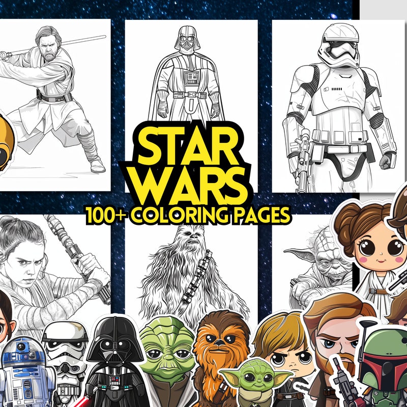 Coloring Book Universe - Etsy