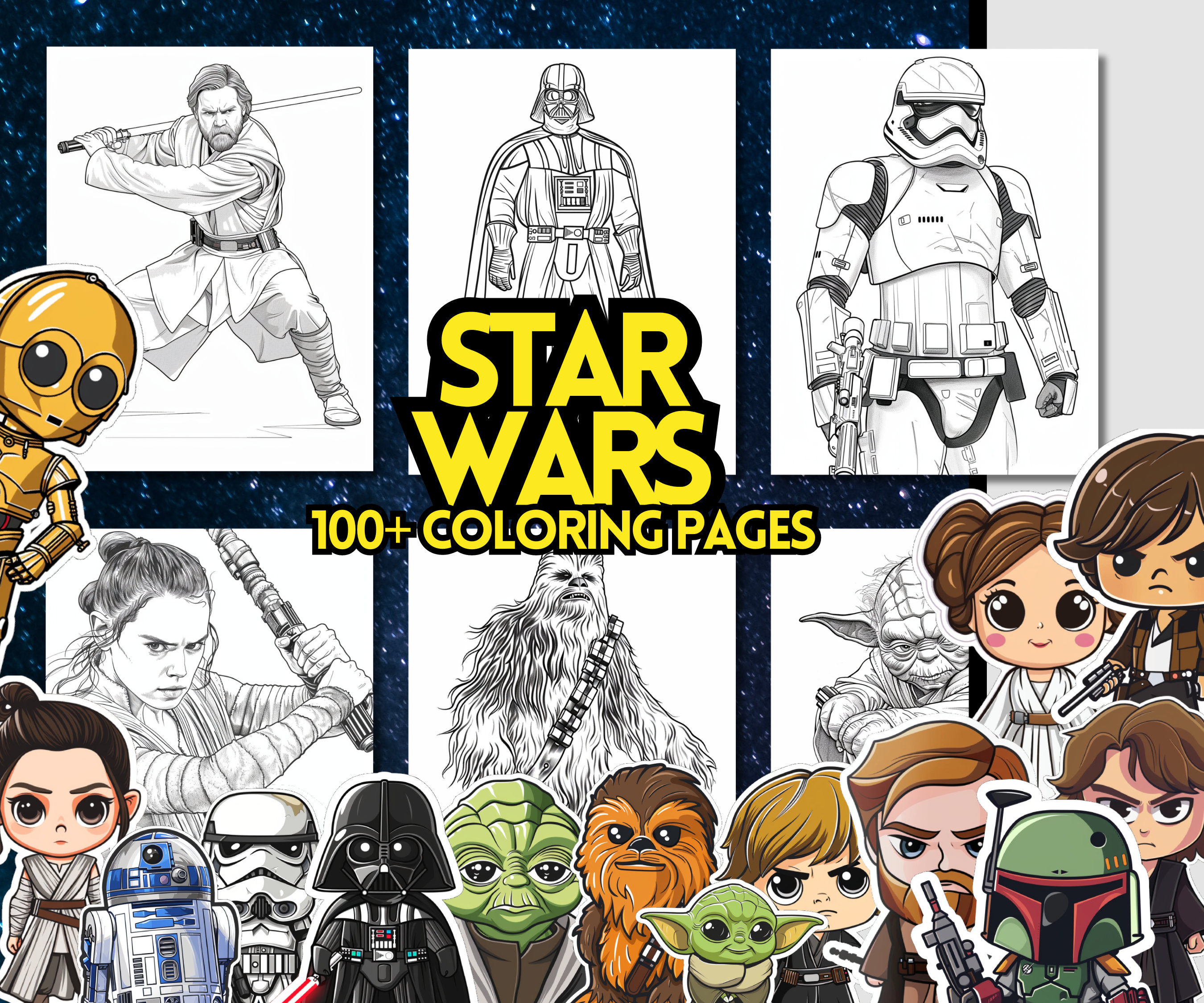 Clone Wars Coloring Pages To Print [2025]