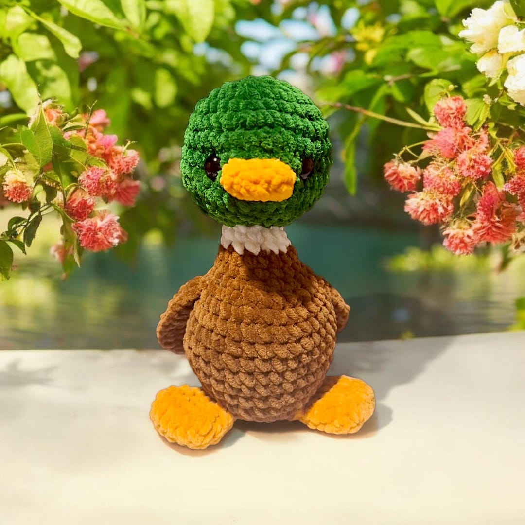Duck Amigurumi Crochet Plush Cozy Cryptid Co - Etsy