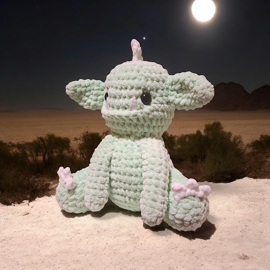 Chupacabra Amigurumi Crochet Plush - Cozy Cryptid Co - Etsy