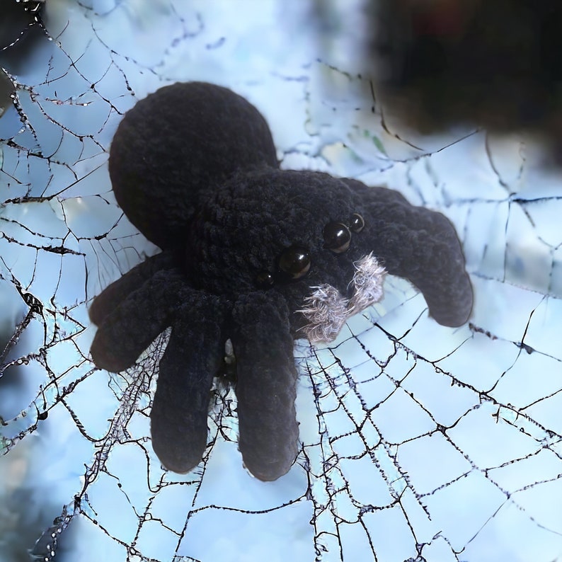 Spider Amigurumi Crochet Plush Cozy Cryptid Co - Etsy
