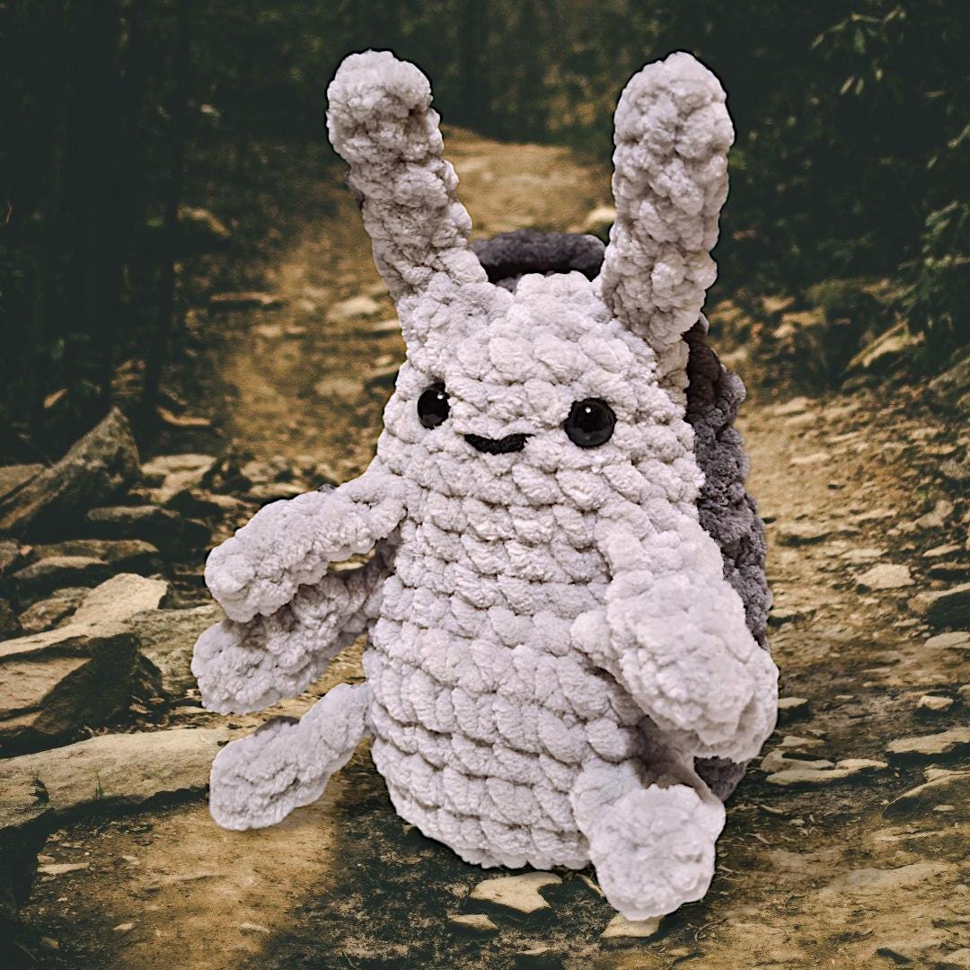 Pill Bug Amigurumi Crochet Plush - Cozy Cryptid Co - Etsy