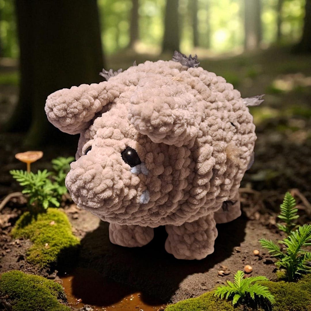 Squonk Amigurumi Crochet Plush - Cozy Cryptid Co - Etsy