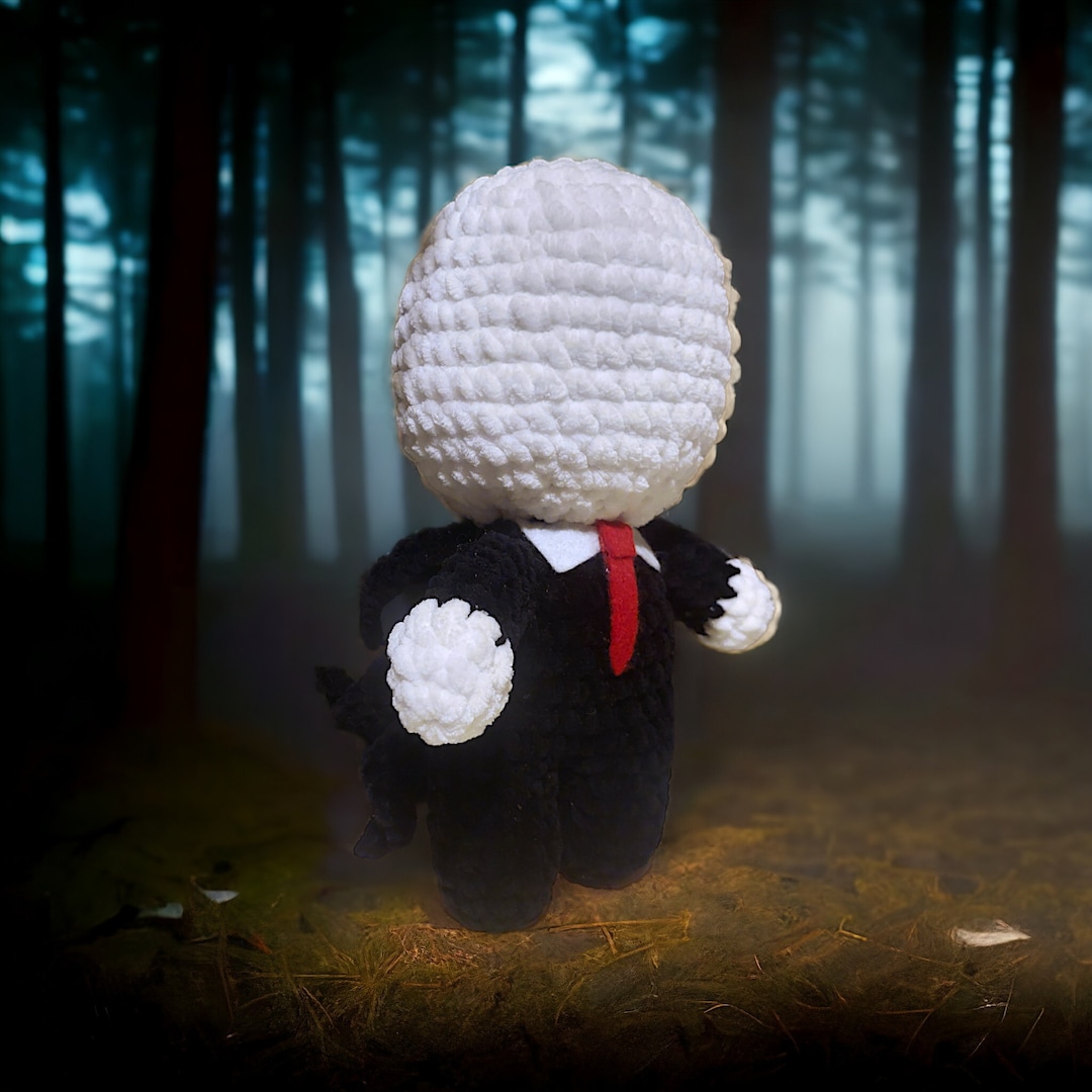 Slenderman Amigurumi Crochet Plush - Cozy Cryptid Co - Etsy