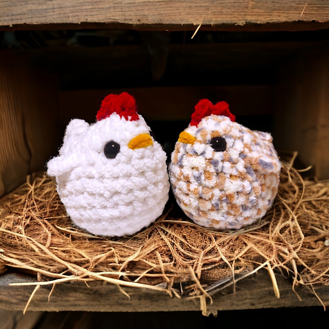 Chicken Amigurumi Crochet Plush Cozy Cryptid Co - Etsy