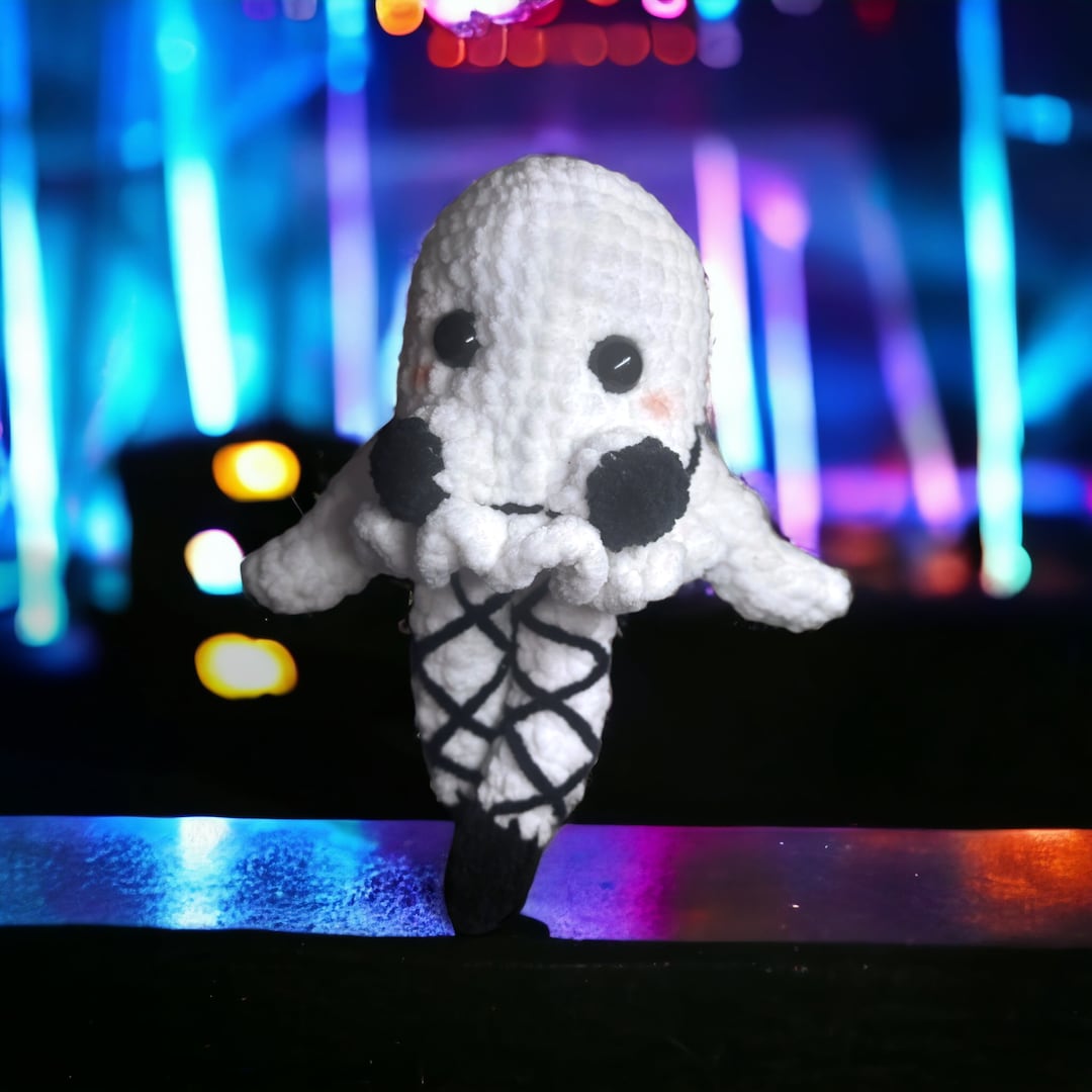 Boo-bies Sexy Ghost Amigurumi Crochet Plush - Cozy Cryptid Co - Etsy