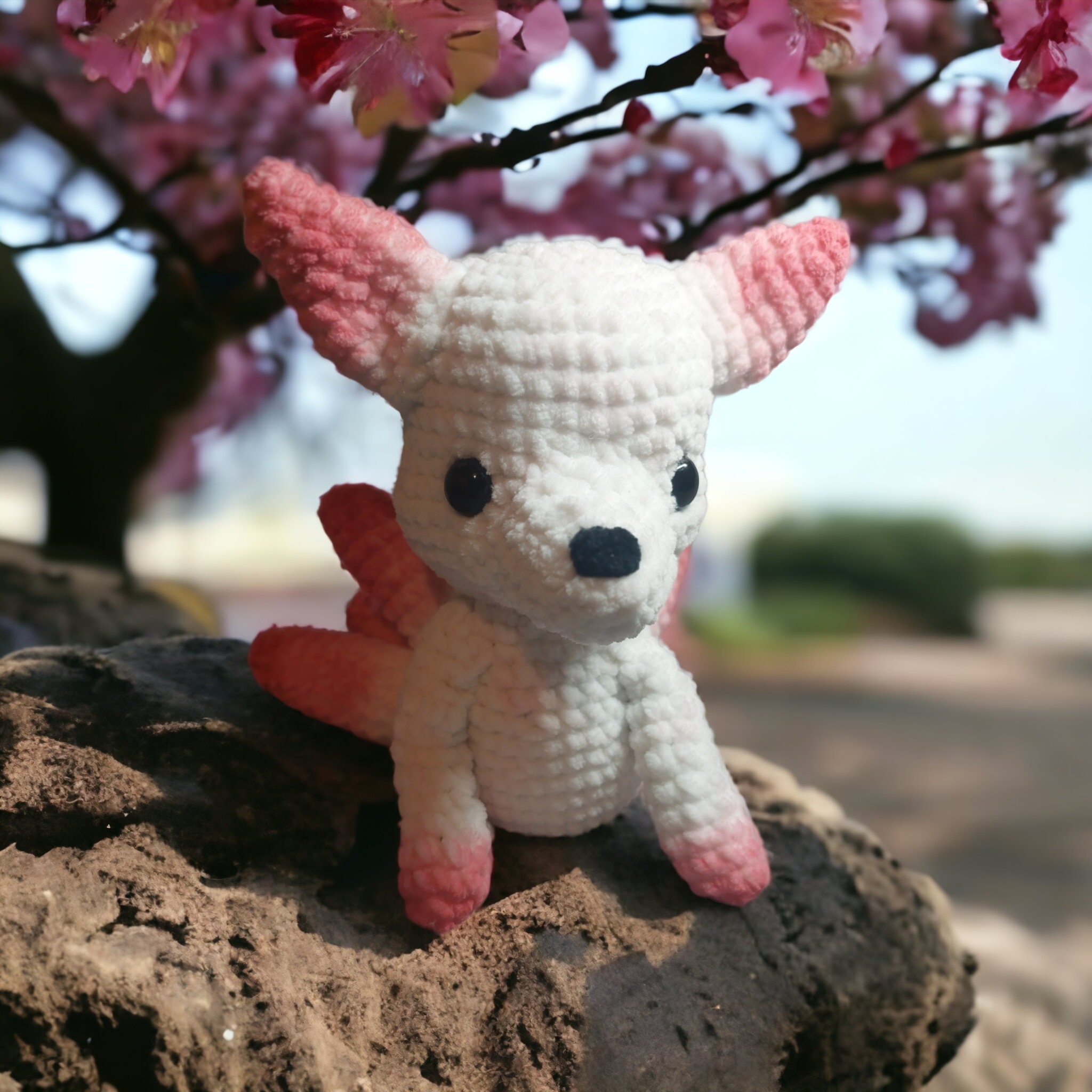 Kitsune Amigurumi Crochet Plush Cozy Cryptid Co - Etsy