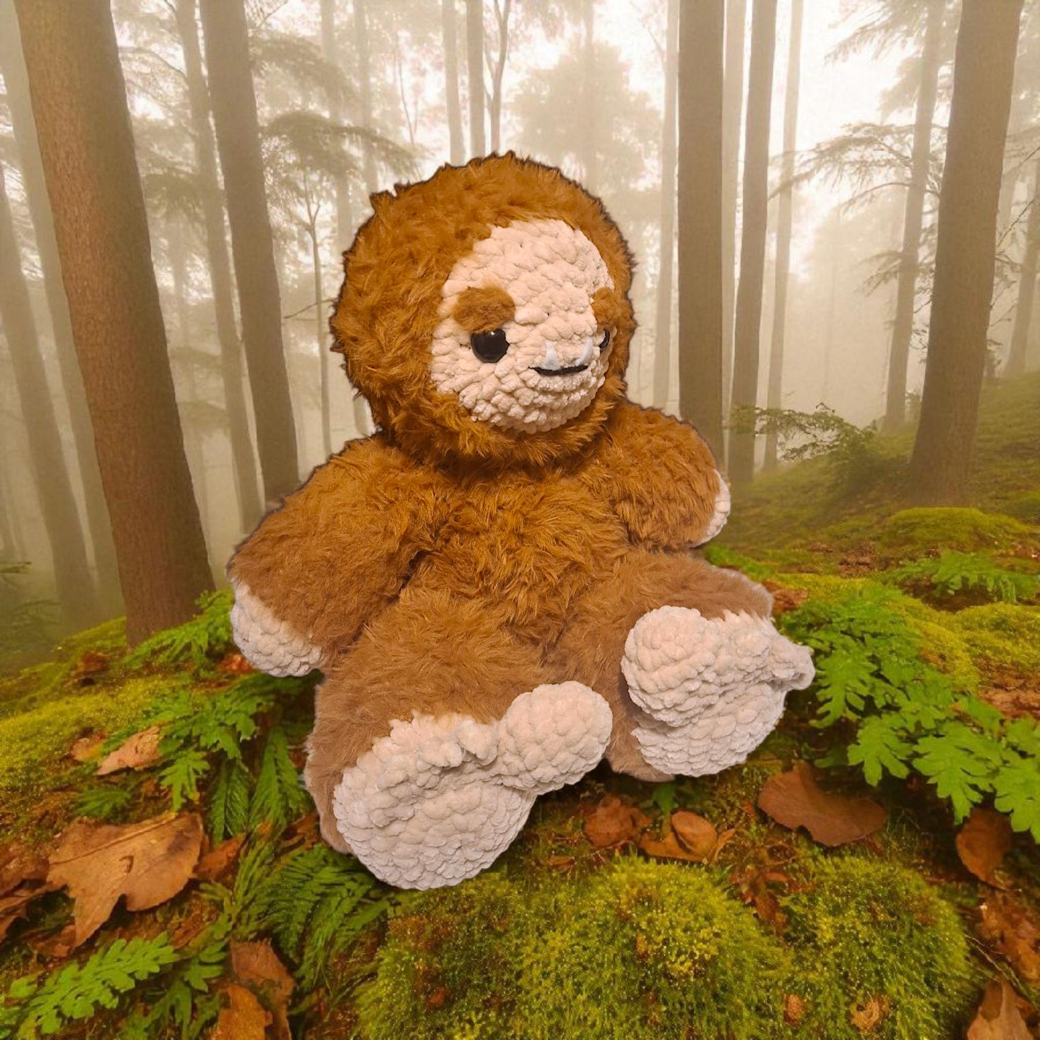 Bigfoot Amigurumi Crochet Plush - Cozy Cryptid Co - Etsy