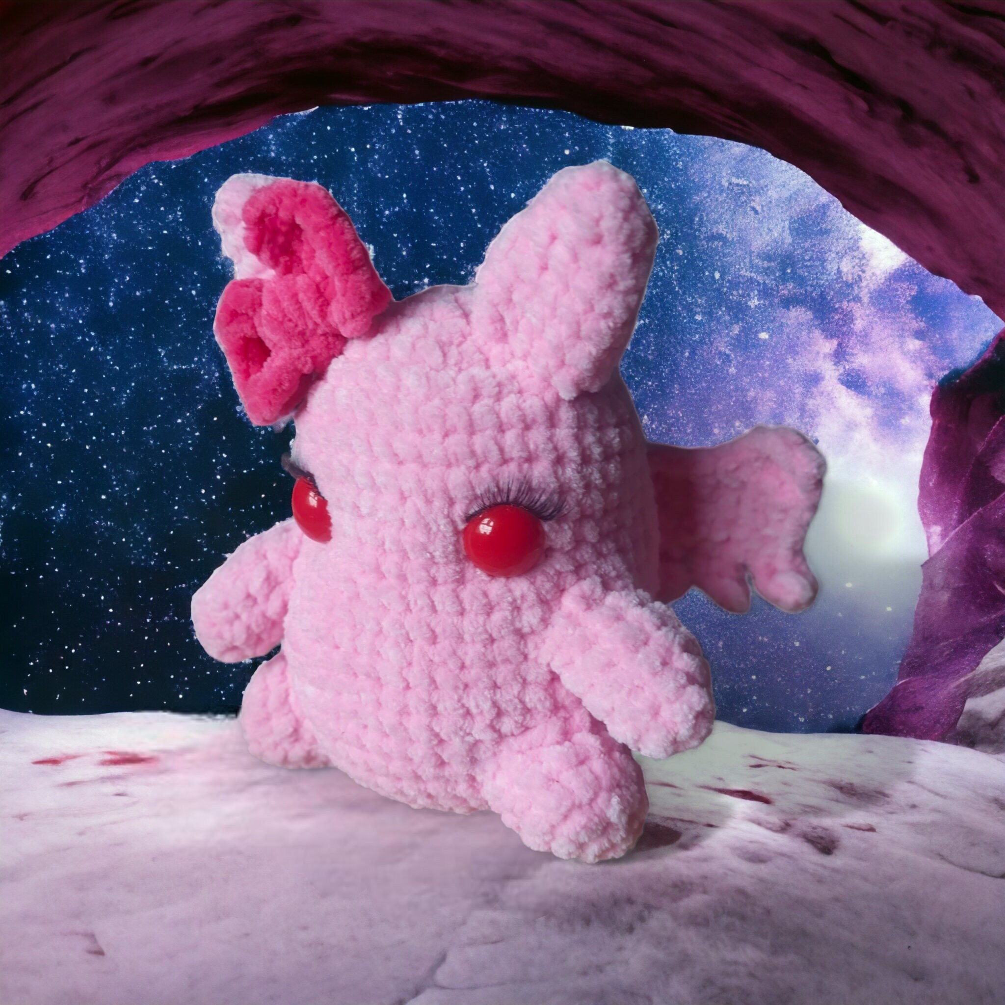 Moth Ma'am Amigurumi Crochet Plush Cozy Cryptid Co - Etsy