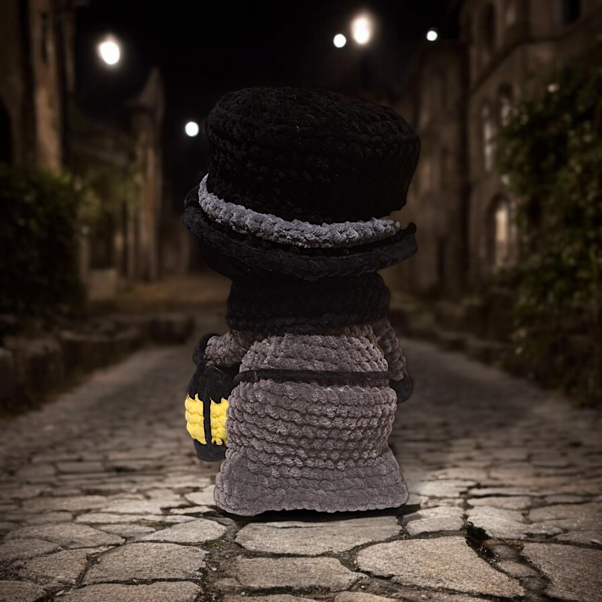 Plague Doctor Amigurumi Crochet Plush - Cozy Cryptid Co - Etsy