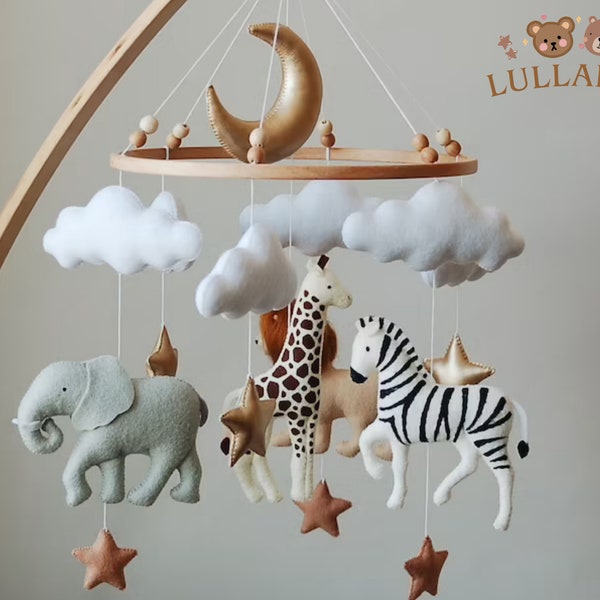 Giraffe Mobile - Etsy