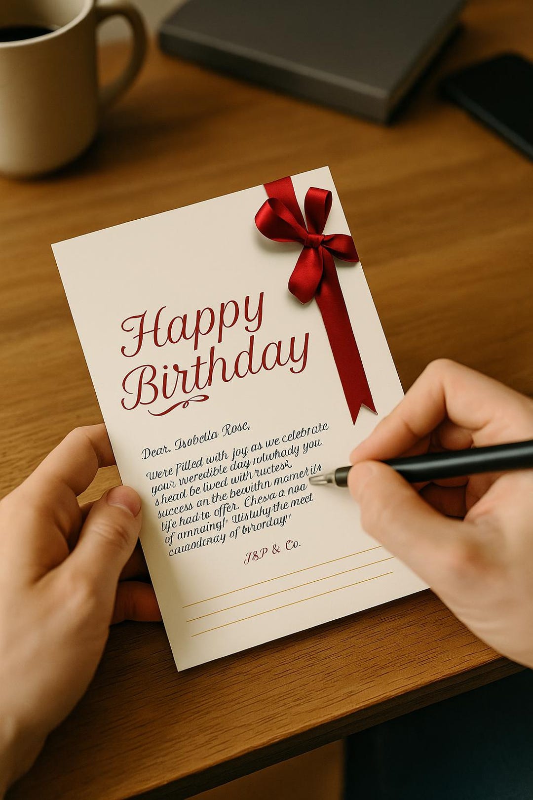 Personalized Birthday Card Printable, Customizable Happy Birthday Card ...