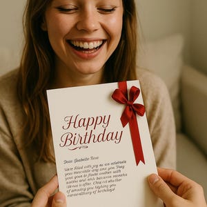 Personalized Birthday Card Printable, Customizable Happy Birthday Card ...