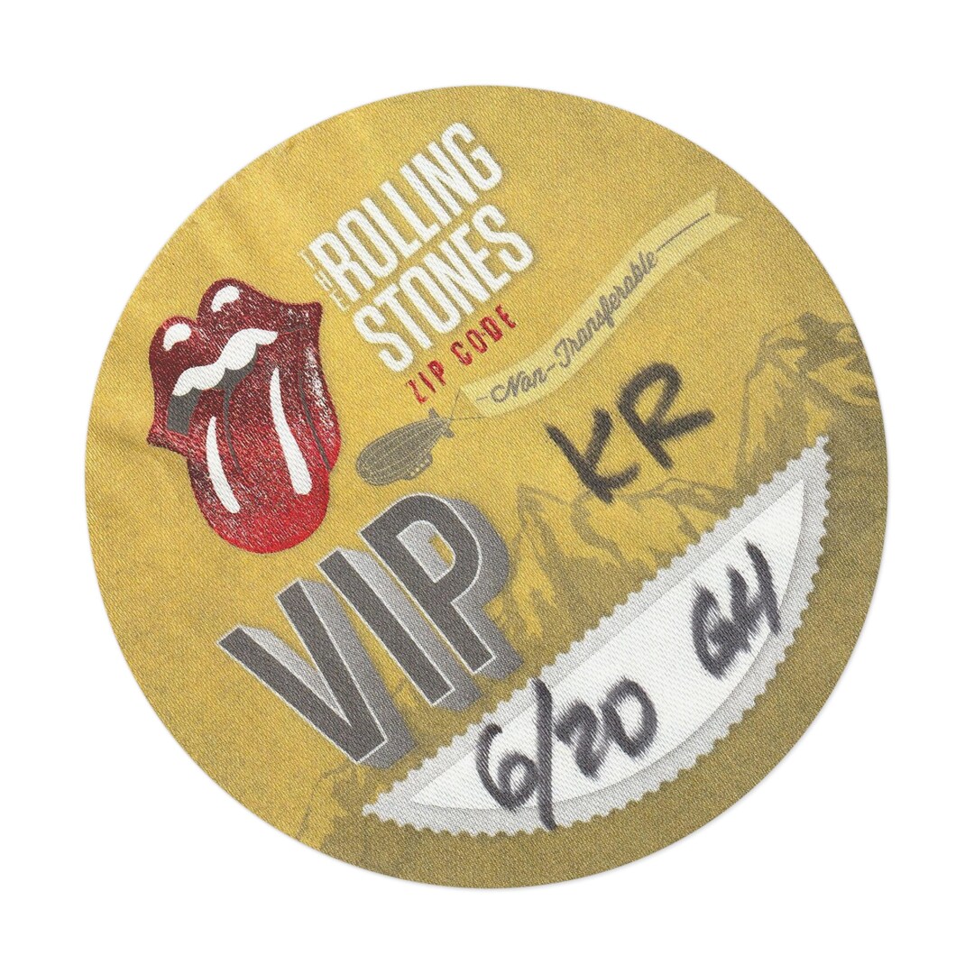 Rolling Stones Backstage Pass Vinyl Stickers - Etsy