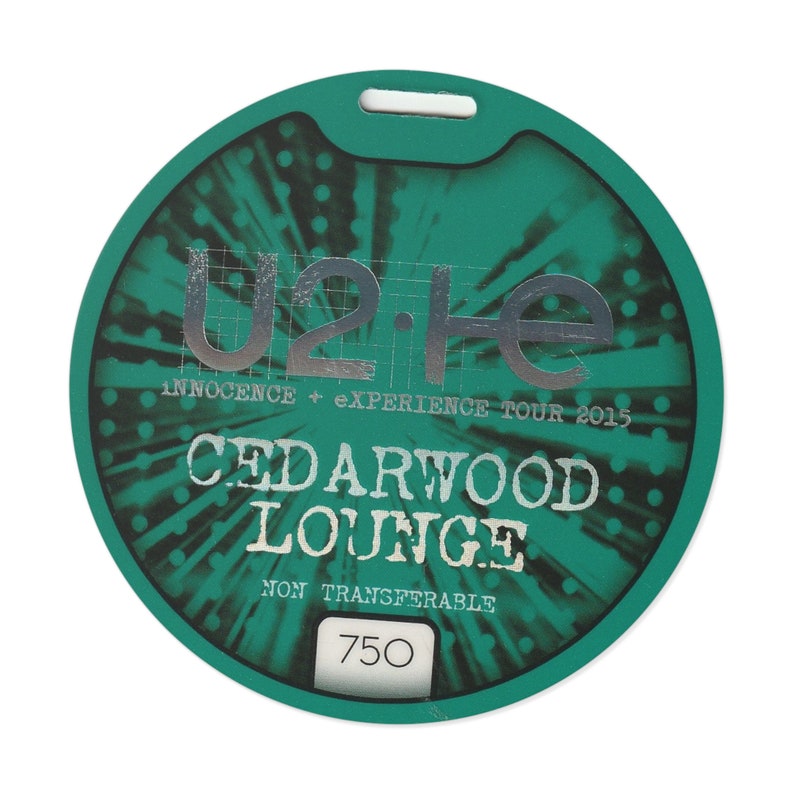 U2 Backstage Pass Round Vinyl Stickers - Etsy