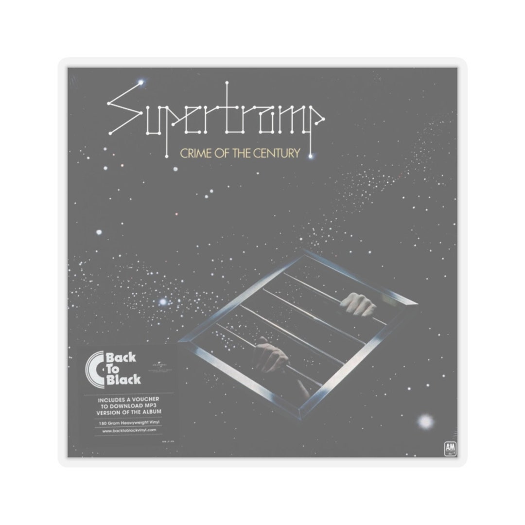 Supertramp Crime of the Century Sticker - Etsy