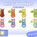 Twitch Discord Sub / Bit Badges Cute Kawaii Ant Bug Insect - Etsy