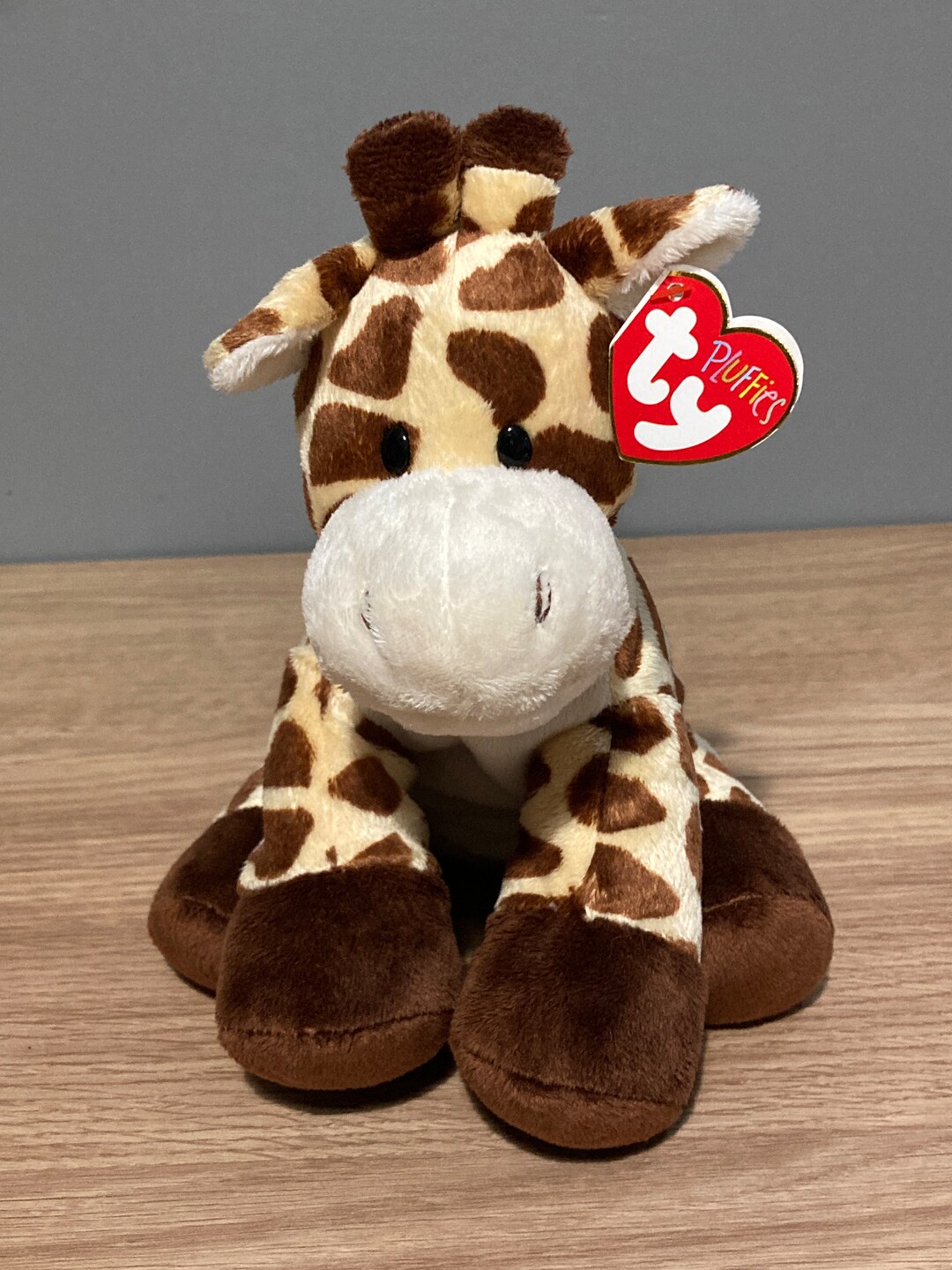 Ty Pluffies Giraffe, Soft Toy, Large Cuddly Giraffe - Etsy