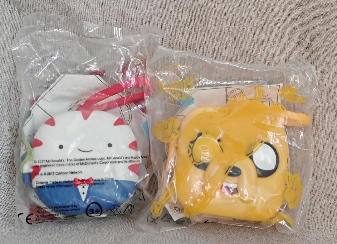 Adventure Time - Mcdonalds Happy Meal Plastic Toys 2017 - Etsy