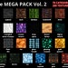 2D Seamless Tileable Textures, Megapack - Vol 2 - Etsy